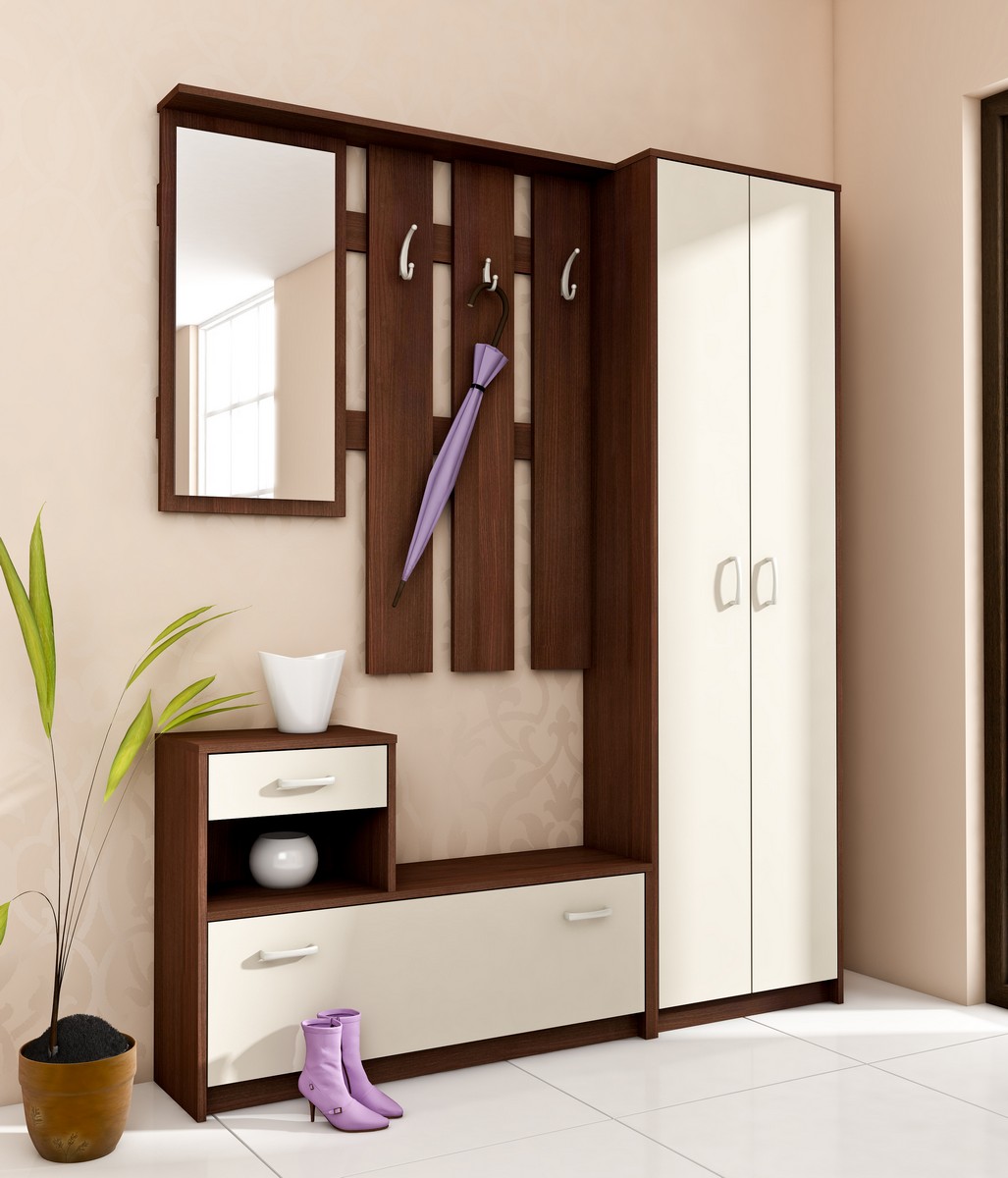 Predsieň 1 Wenge + krém | NovyNabytok